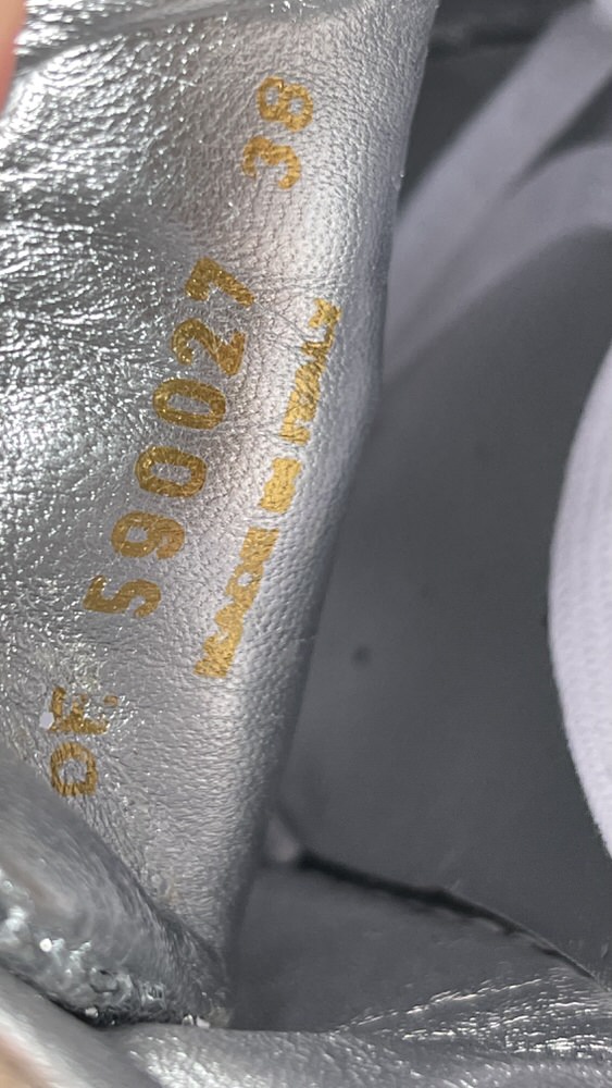 YSL Glitter Sneakers Silver - LVLENKA Luxury Consignment