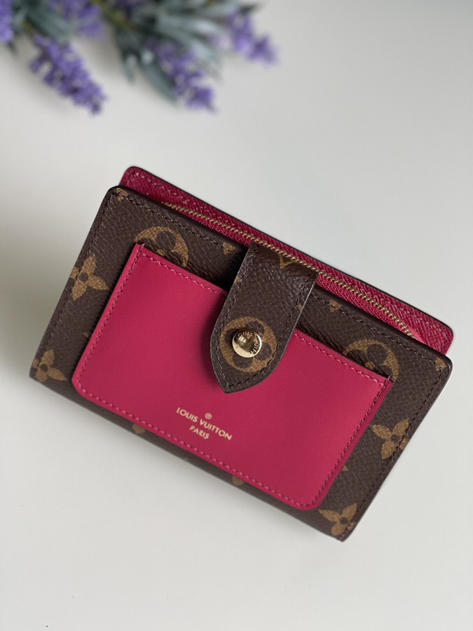 Louis Vuitton Juliet Wallet Monogram Fuchsia - LVLENKA Luxury Consignment