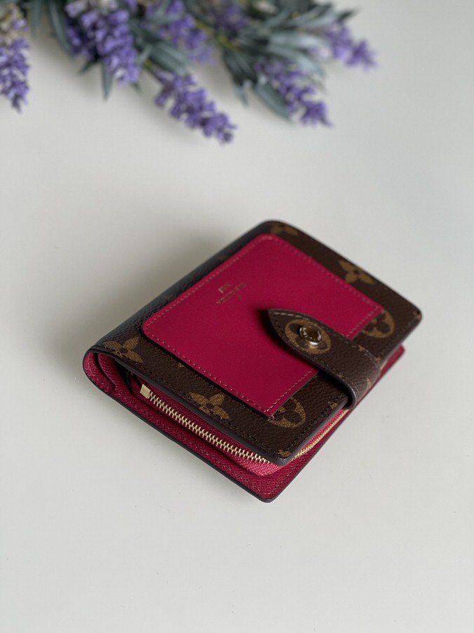 Louis Vuitton Juliet Wallet Monogram Fuchsia - LVLENKA Luxury Consignment