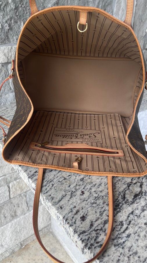 Louis Vuitton Neverfull GM Monogram Beige - LVLENKA Luxury Consignment
