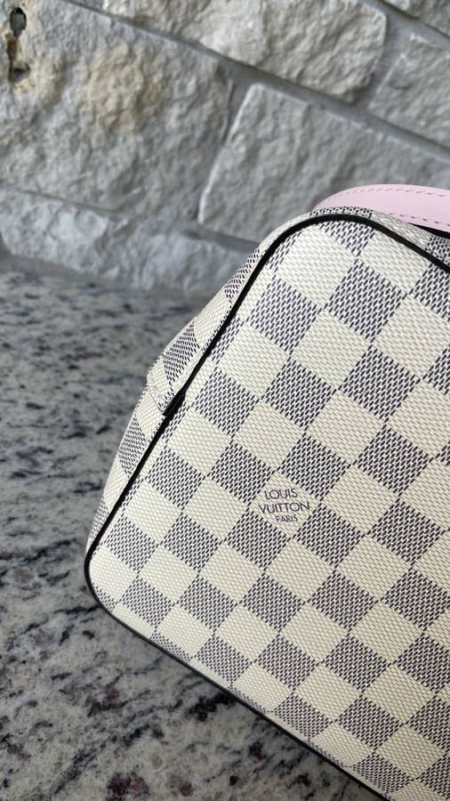 Louis Vuitton NeoNoe Damier Azur Rose Ballerine - LVLENKA Luxury ...
