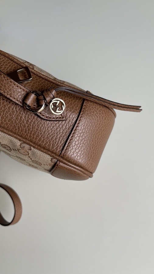 Gucci Camera Crossbody Brown - LVLENKA Luxury Consignment
