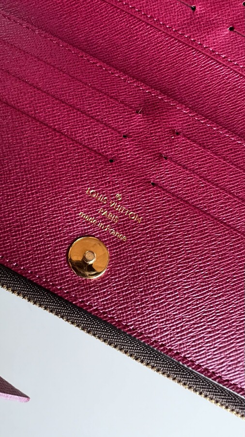 Louis Vuitton Adele Wallet Monogram Fuchsia - LVLENKA Luxury Consignment