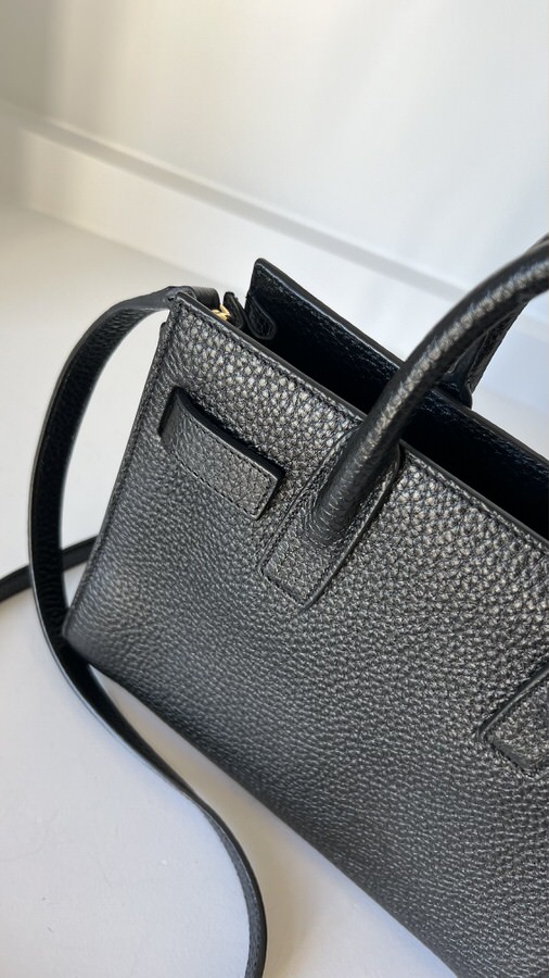 YSL Nano Sac De Jour Black - LVLENKA Luxury Consignment