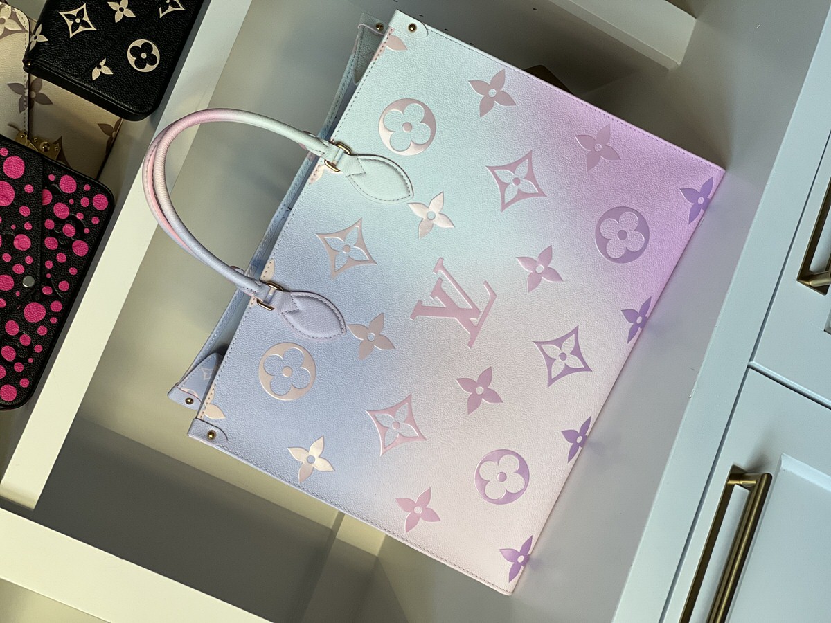 Louis Vuitton OnTheGo GM Sunrise Pastel - LVLENKA Luxury Consignment