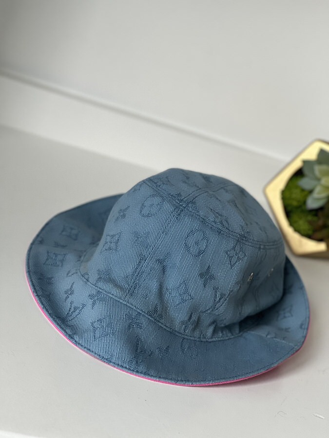 Louis Vuitton Denim Hat - LVLENKA Luxury Consignment