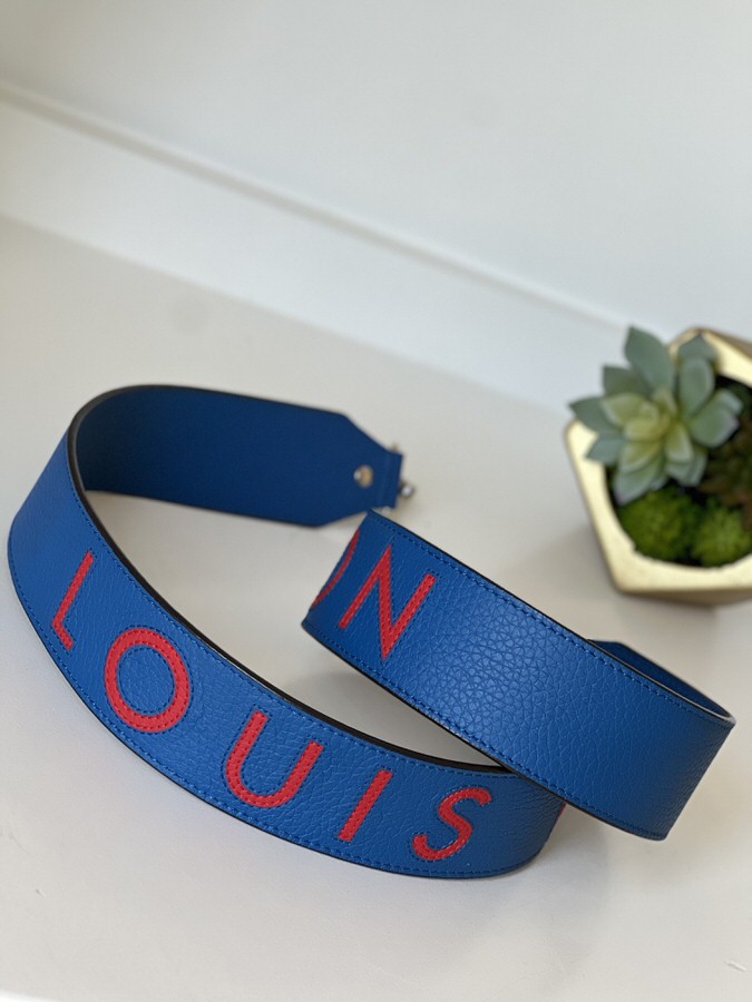 Louis Vuitton Blue Shoulder Strap - LVLENKA Luxury Consignment