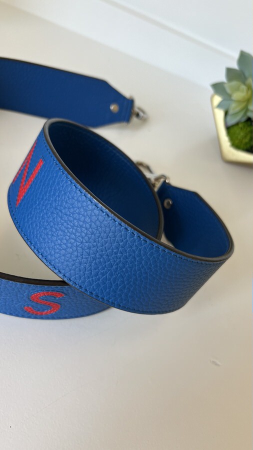 Louis Vuitton Blue Shoulder Strap - LVLENKA Luxury Consignment
