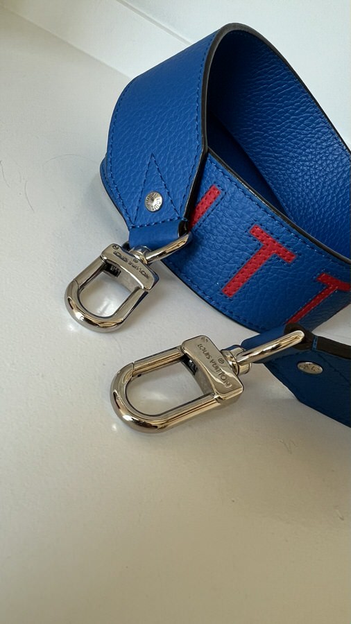 Louis Vuitton Blue Shoulder Strap - LVLENKA Luxury Consignment