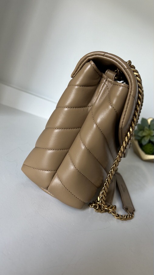 YSL Small LouLou Natural Tan - LVLENKA Luxury Consignment