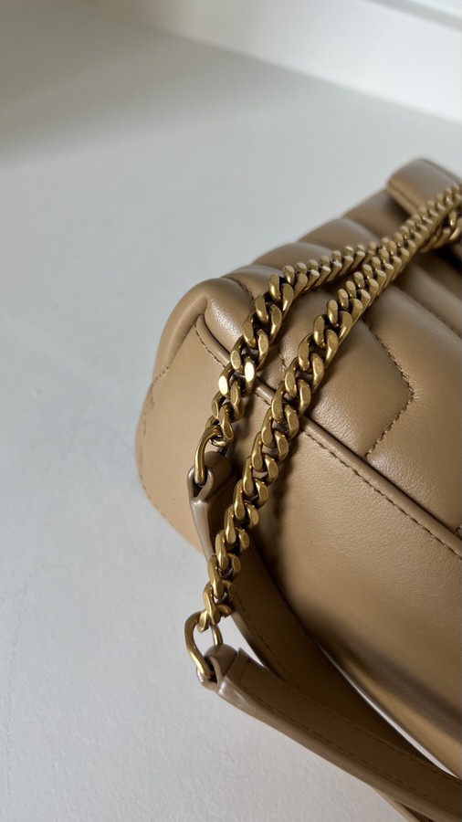 YSL Small LouLou Natural Tan - LVLENKA Luxury Consignment